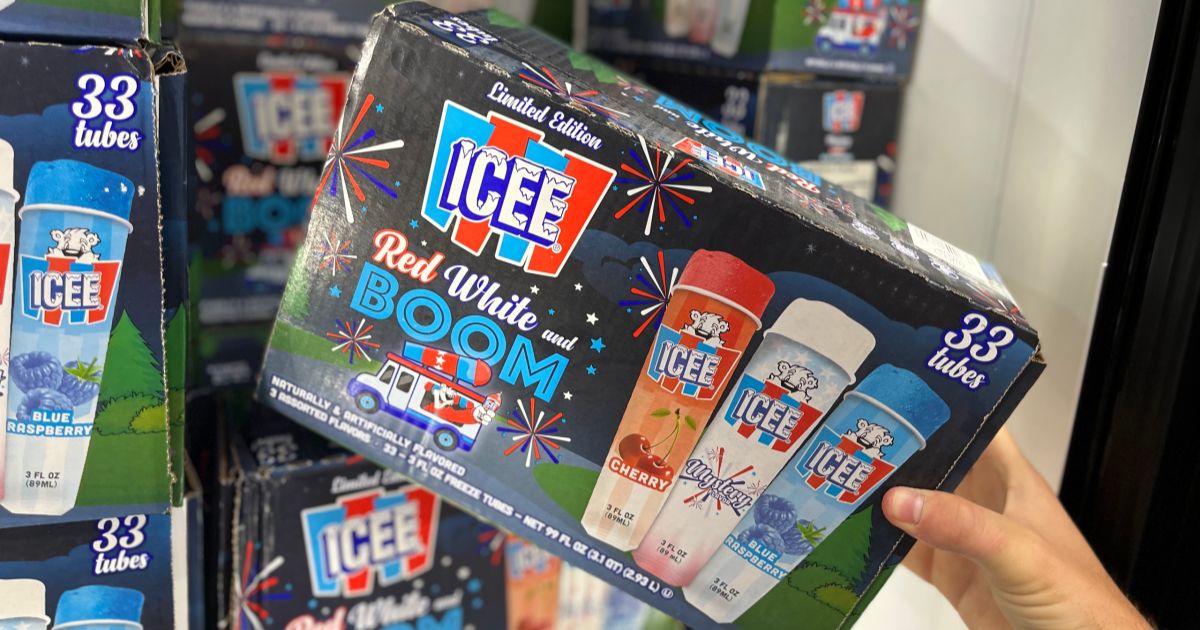 ICEE Red White & Boom Pops 33-Count Variety Pack Just $9.98 at Sam's ...