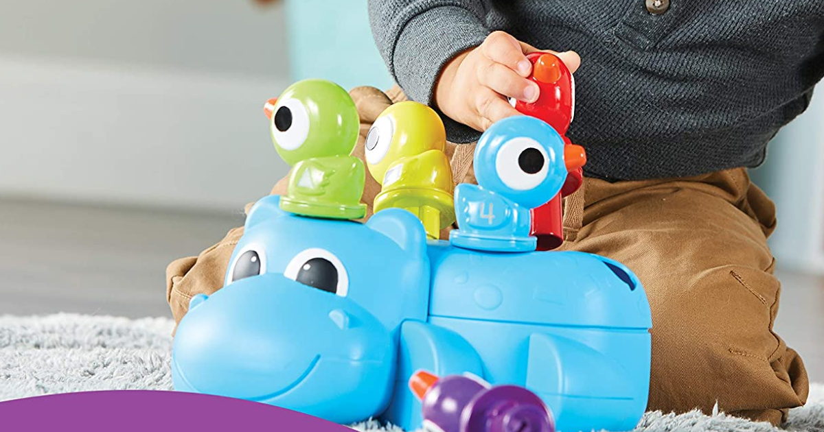 Learning Resources Huey The Fine Motor Hippo Toy Just $9.49 on Amazon ...