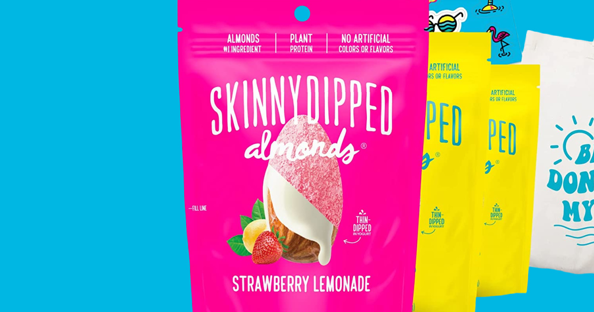 SkinnyDipped Strawberry Lemonade Almonds Now Available (+ Fun Beach ...