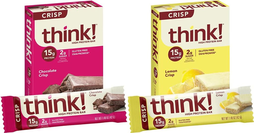 Think High Protein Bars 10-Count from $13.67 Shipped on Amazon | Lemon ...