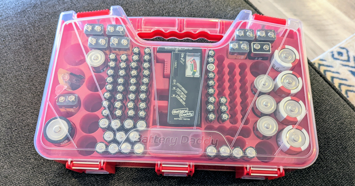 Battery Daddy Organizer & Tester Just $9.99 on Amazon (Reg. $20 ...