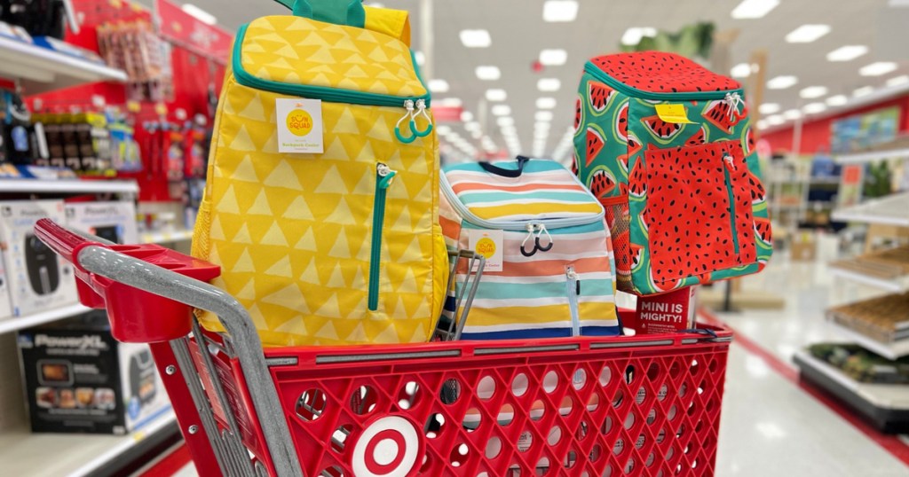 Sun Squad Cooler Bags & Backpacks ONLY $12 on Target.com (Regularly $20)