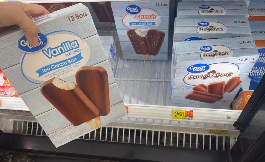 Great Value Ice Cream Treats At Walmart Priced As Low As $1.87!