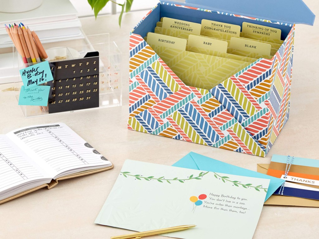 Handmade Hallmark Cards 24-Pack w/ Storage Box Only $17.80 Shipped on ...