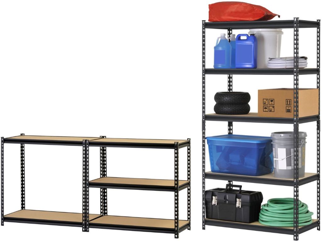 Adjustable 5-Tier Metal Storage Rack Only $49.98 Shipped on Walmart.com ...