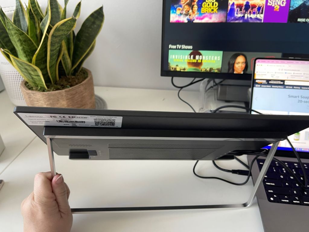 Portable Monitor w/ Built-In Stand Only $119.99 Shipped on Amazon ...