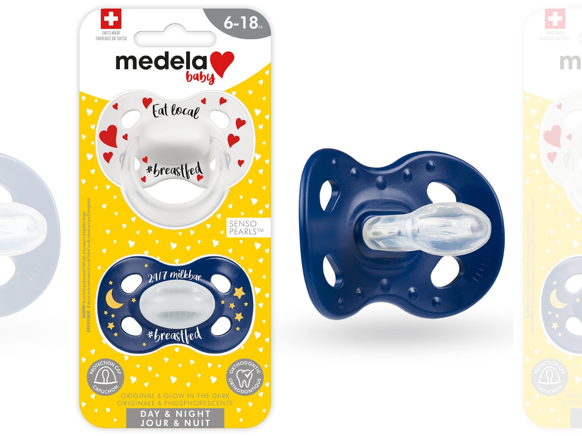 Medela Newborn Pacifier 2-Pack w/ Sterilizing Case Only 94¢ Shipped on ...