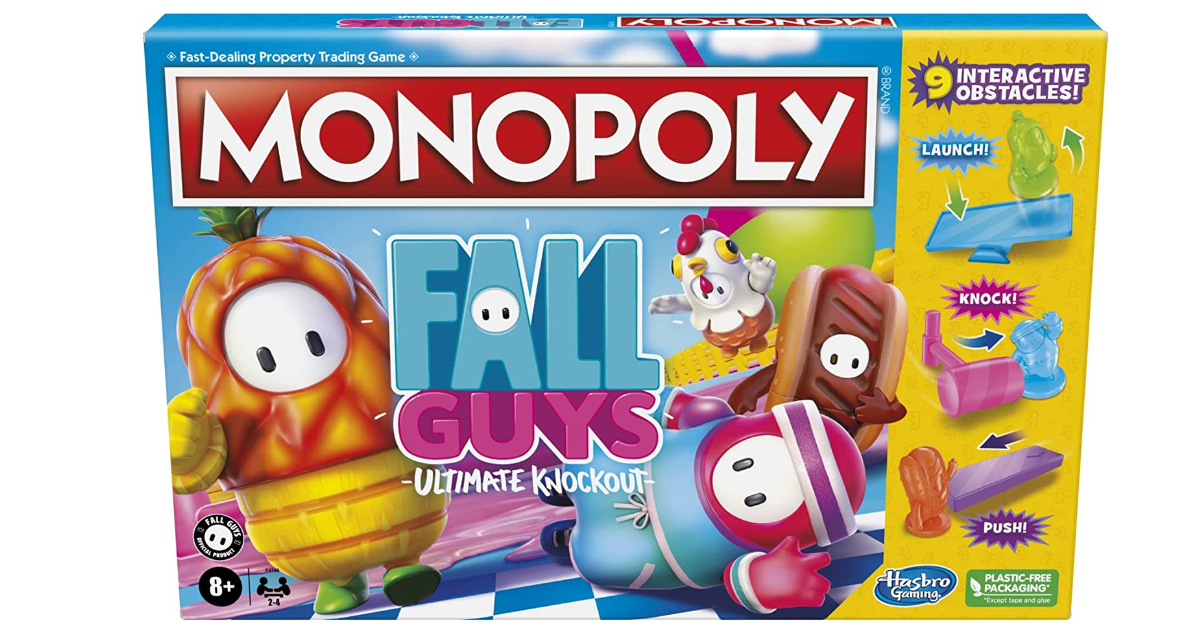 Fall Guys Monopoly Just $11.99 on Amazon or Walmart.com (Regularly $28 ...