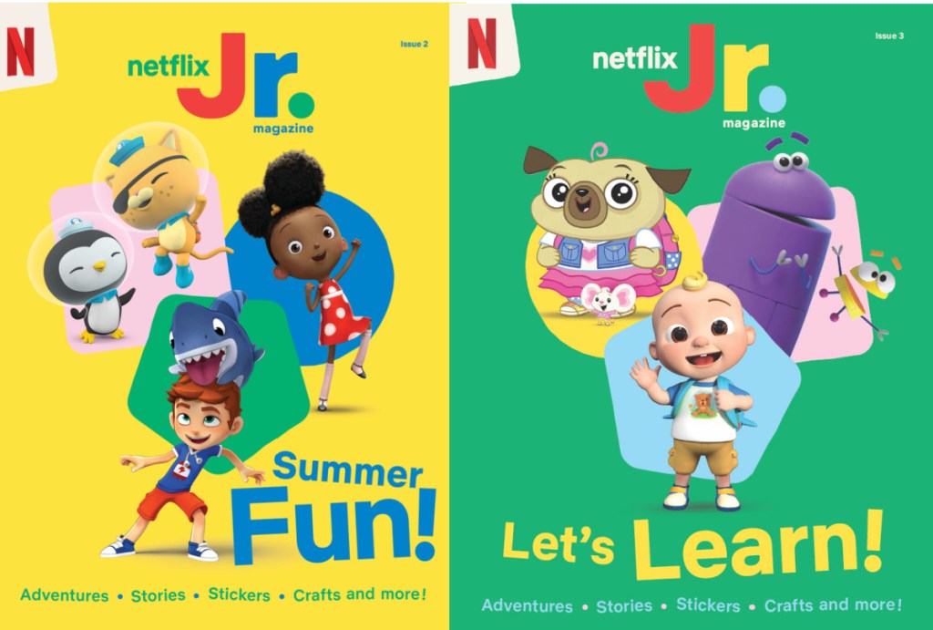 FREE Subscription to the New Netflix Jr. Kids Magazine | Score Your ...
