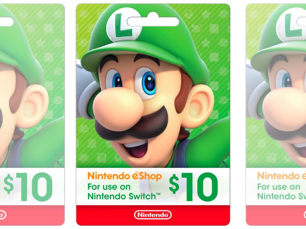 $10 Nintendo eShop Digital Gift Card Only $9 on Walmart.com | Black ...