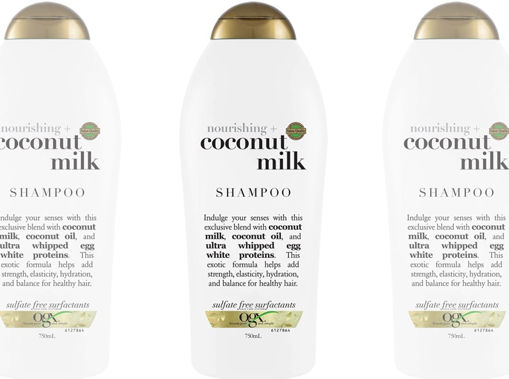 OGX Coconut Milk Shampoo 25.4oz Bottle Only $6.45 Shipped on Amazon ...