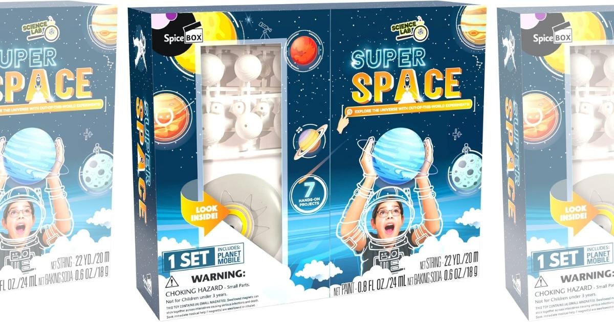 Spice Box Science Lab Super Space Kit Only $6 on Amazon | Comes with 7 ...