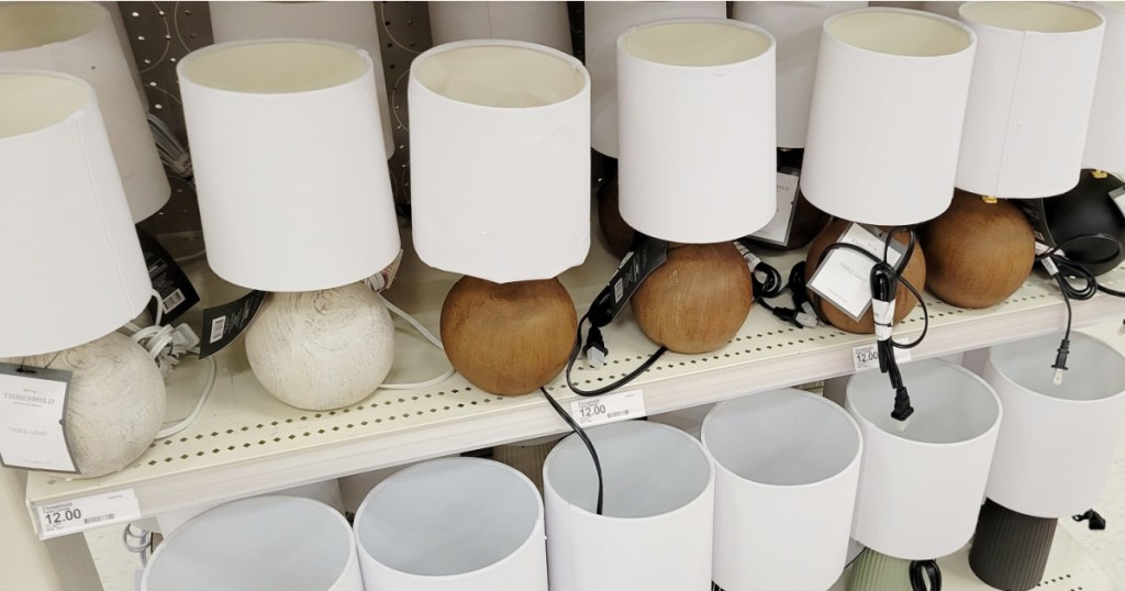 NEW Trendy Mini Table Lamps Only $9.60 on Target.com