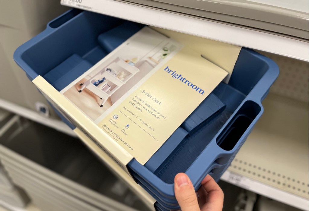 3-Tier Utility Cart ONLY $15 at Target (+ More Storage Deals)
