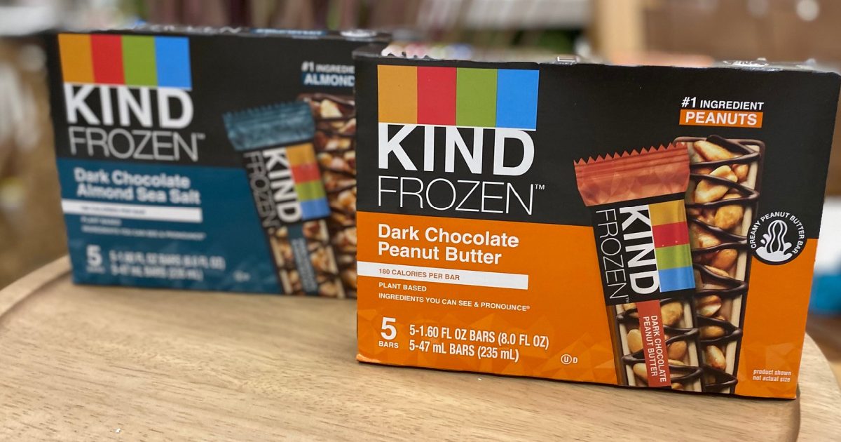 Kind Frozen Bars Only $1.99 After Cash Back at Target (Regularly $6 ...