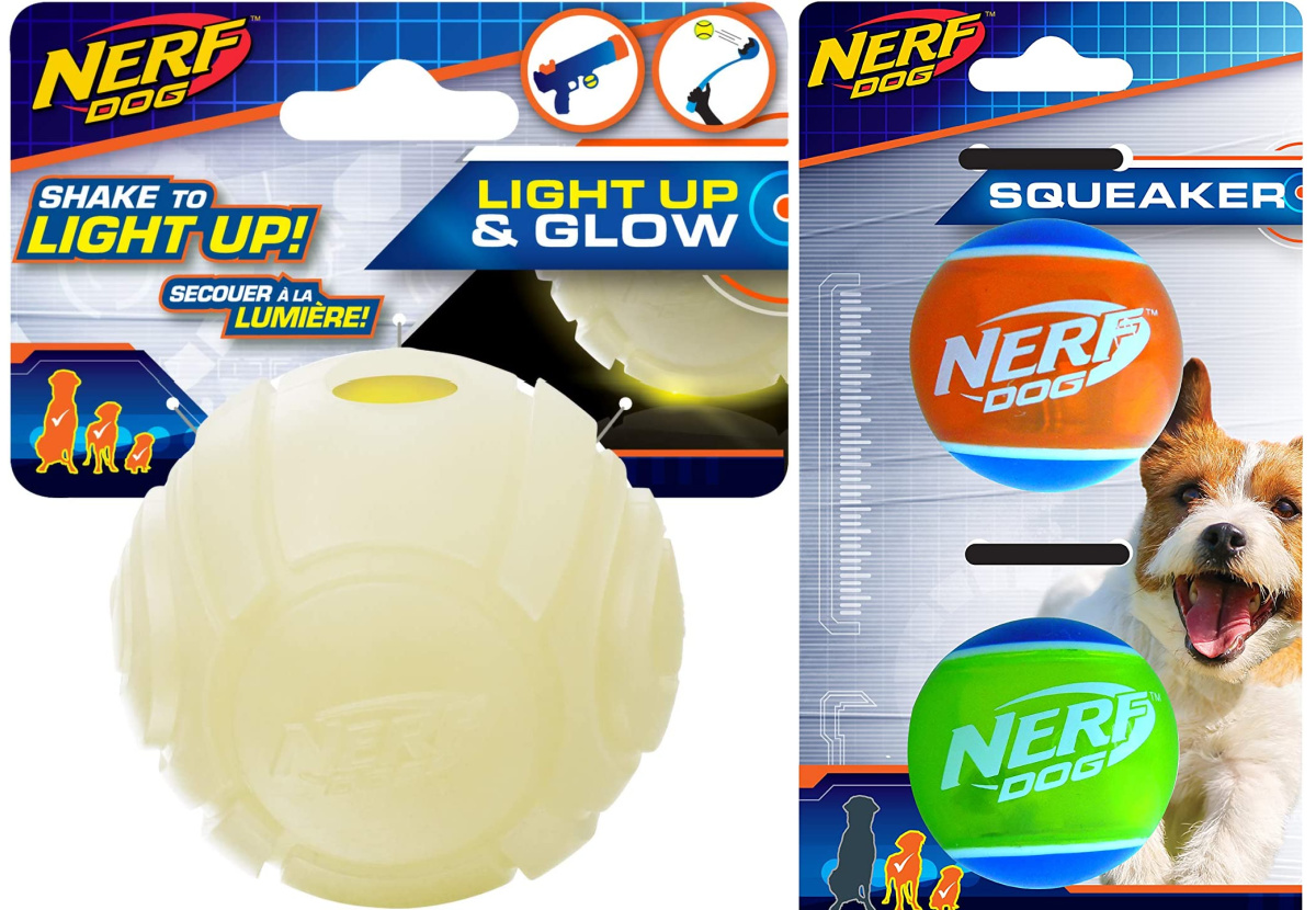 Nerf Dog Glow Ball Toy Just $5.99 on Amazon (Regularly $10) + More ...