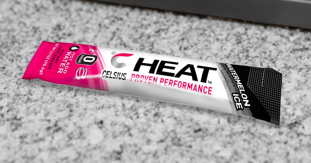 CELSIUS HEAT Energy Powder Drinks 14-Pack Only $7.59 Shipped on Amazon ...