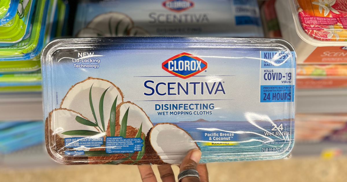 Clorox Scentiva Mop Pads 48-Count Only $7.48 on Walmart.com (Regularly $18)