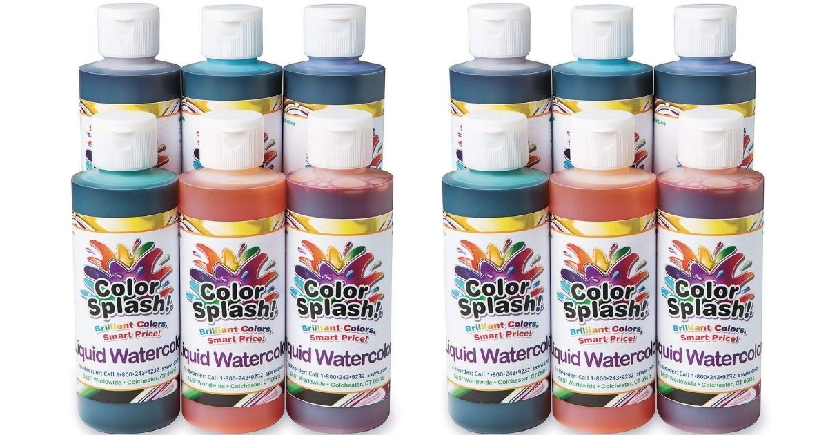 Watercolor Paints 6-Pack Only $10 for Amazon Prime Members (Regularly ...