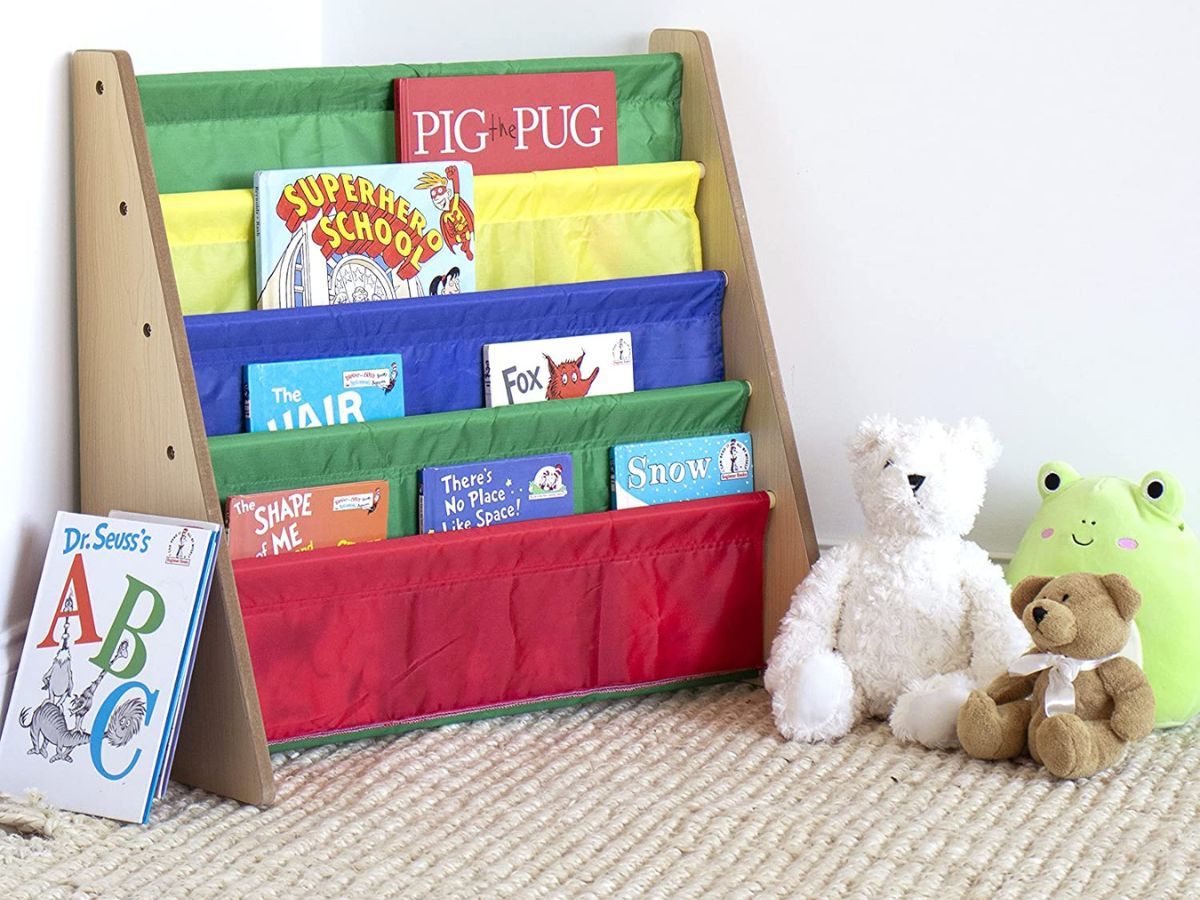 Humble Crew Kids Book Rack Only $19.99 on Amazon or Walmart.com | Hip2Save