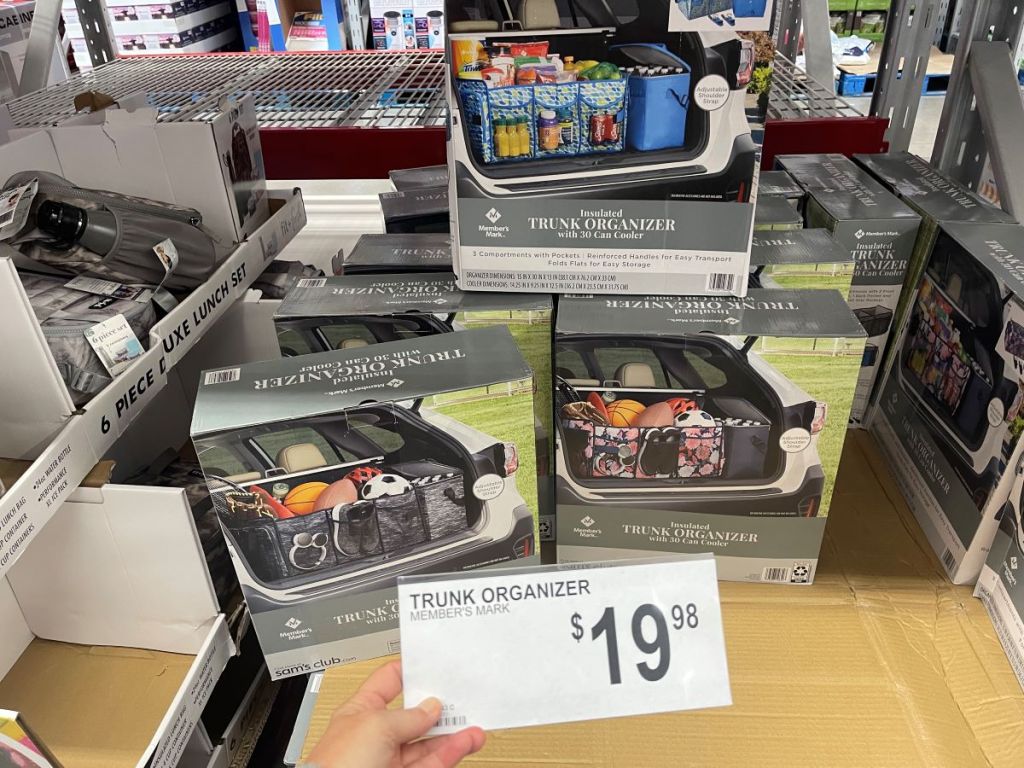 Sam's Club Insulated Trunk Organizer w/ 30-Can Cooler Only $19.98 (In ...