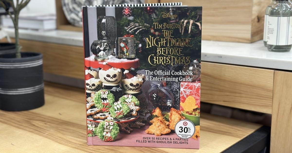 Nightmare Before Christmas Cookbook & Entertaining Guide Only $14.99 on ...