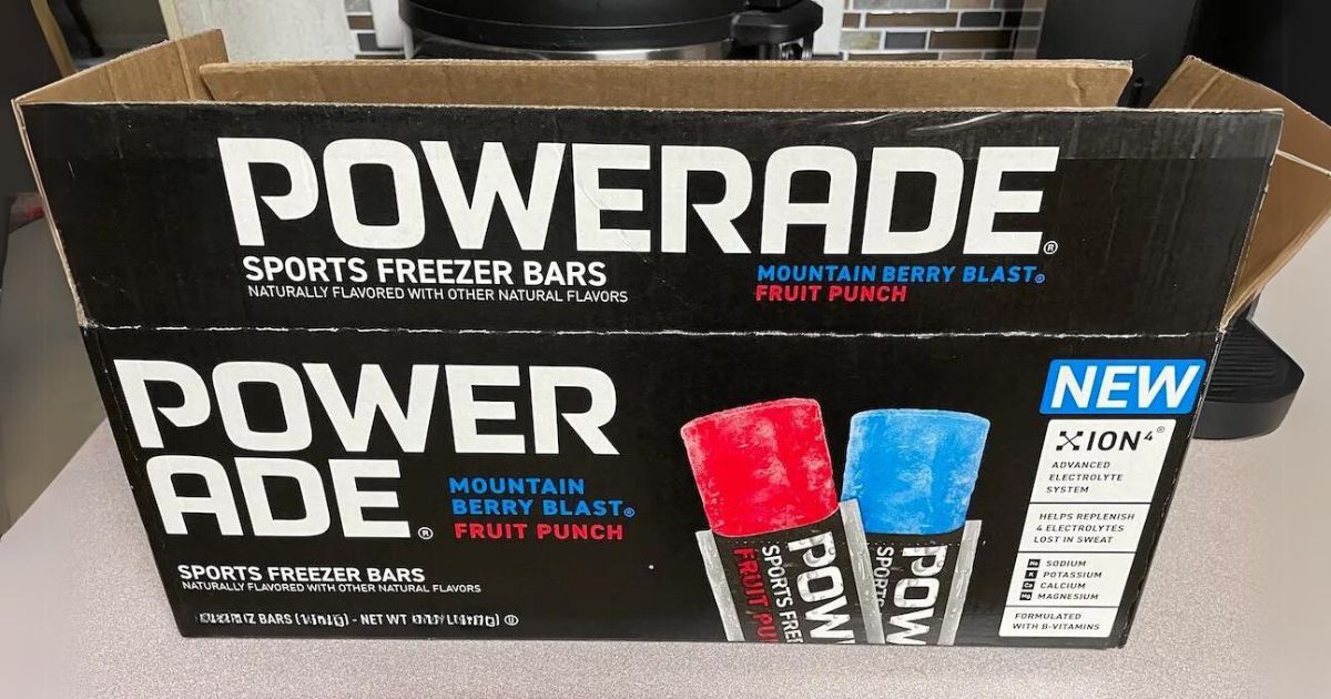 Powerade Sports Freezer Bars 70-Pack ONLY $2.98 at Walmart | Hip2Save