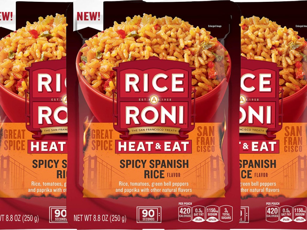 Rice-A-Roni Heat & Eat 8-Packs from $12 Shipped on Amazon