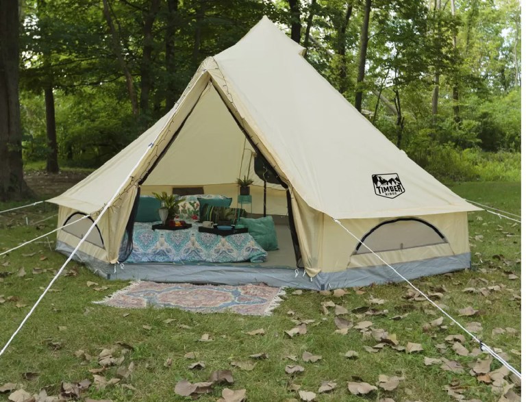 Timber Ridge Yurt Glamping Tent Just $99.98 at Sam's Club (Regularly ...