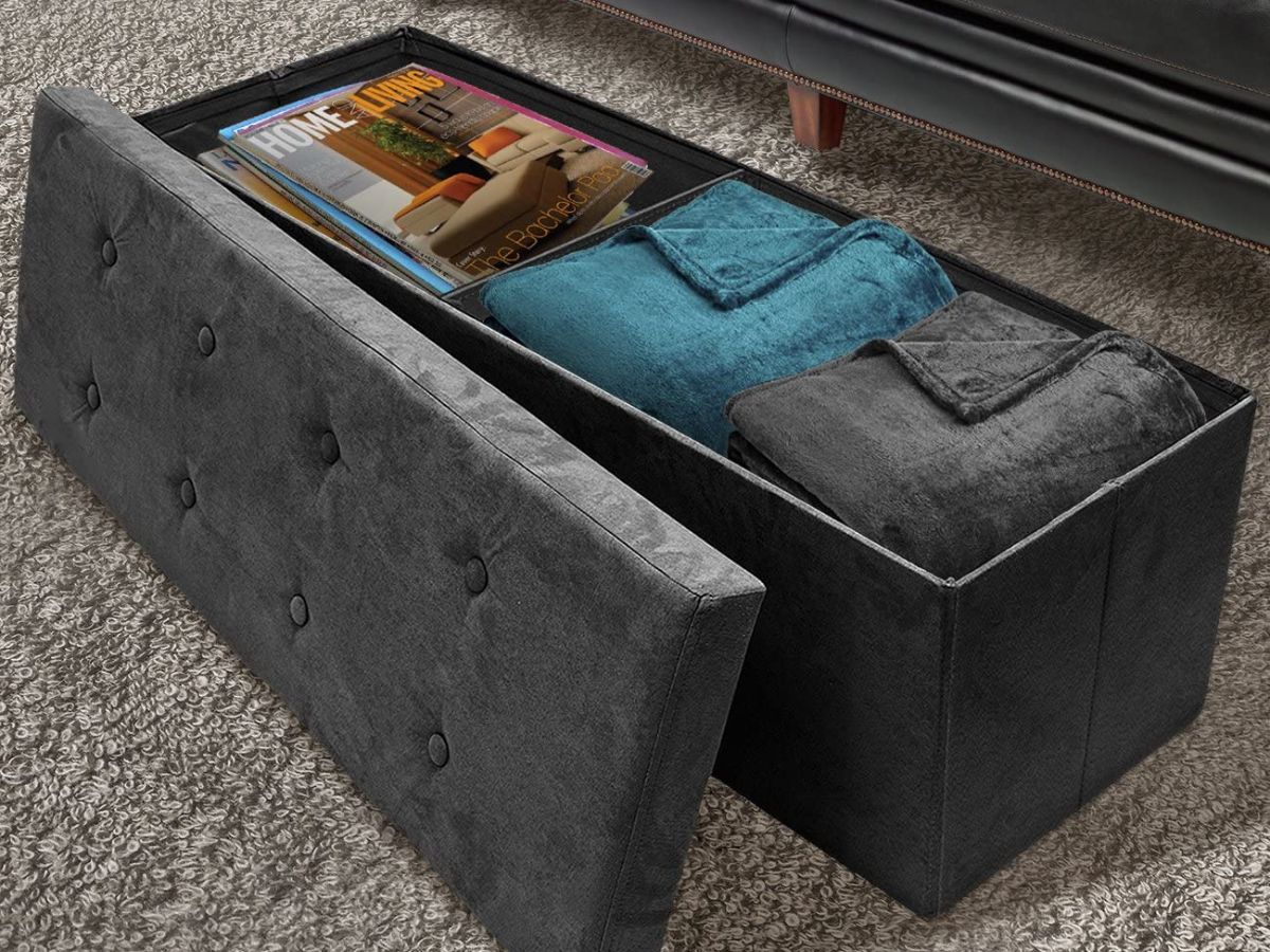 Storage Bench Ottoman Only $39.99 Shipped for New QVC Customers (Reg ...