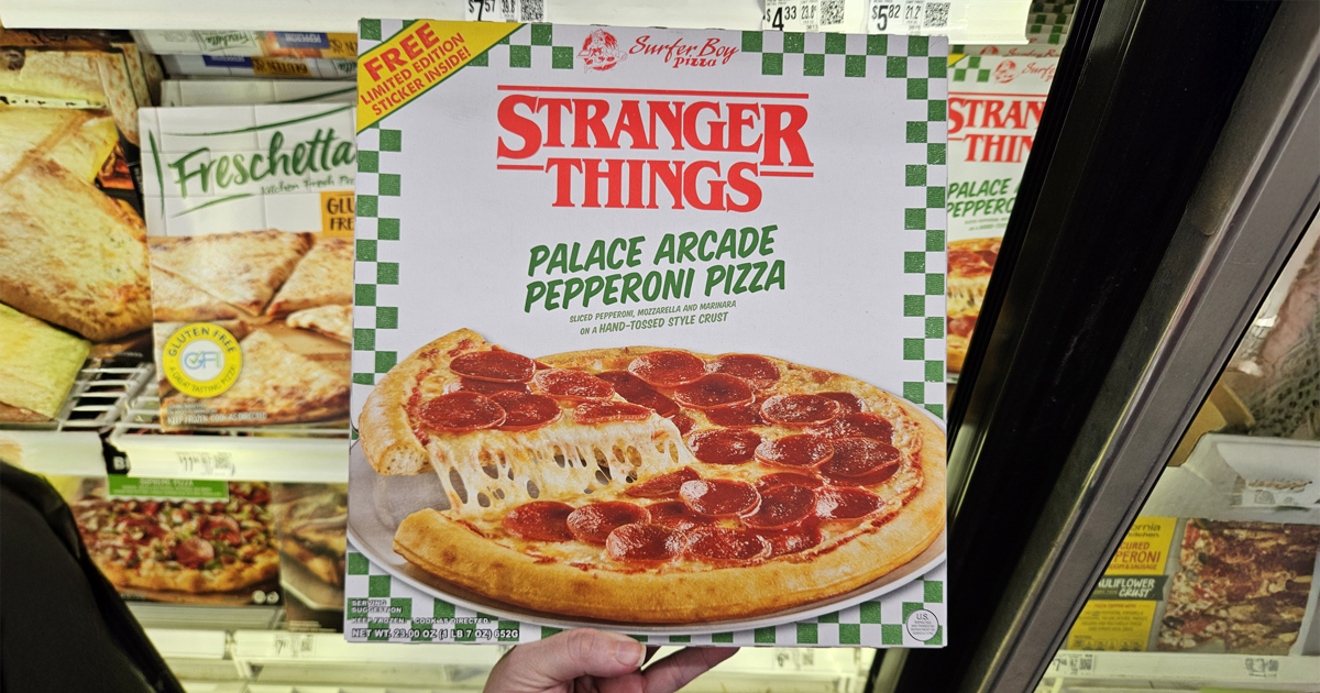 Walmart Has Stranger Things Surfer Boy Pizzas (Lots of Topping Combos ...