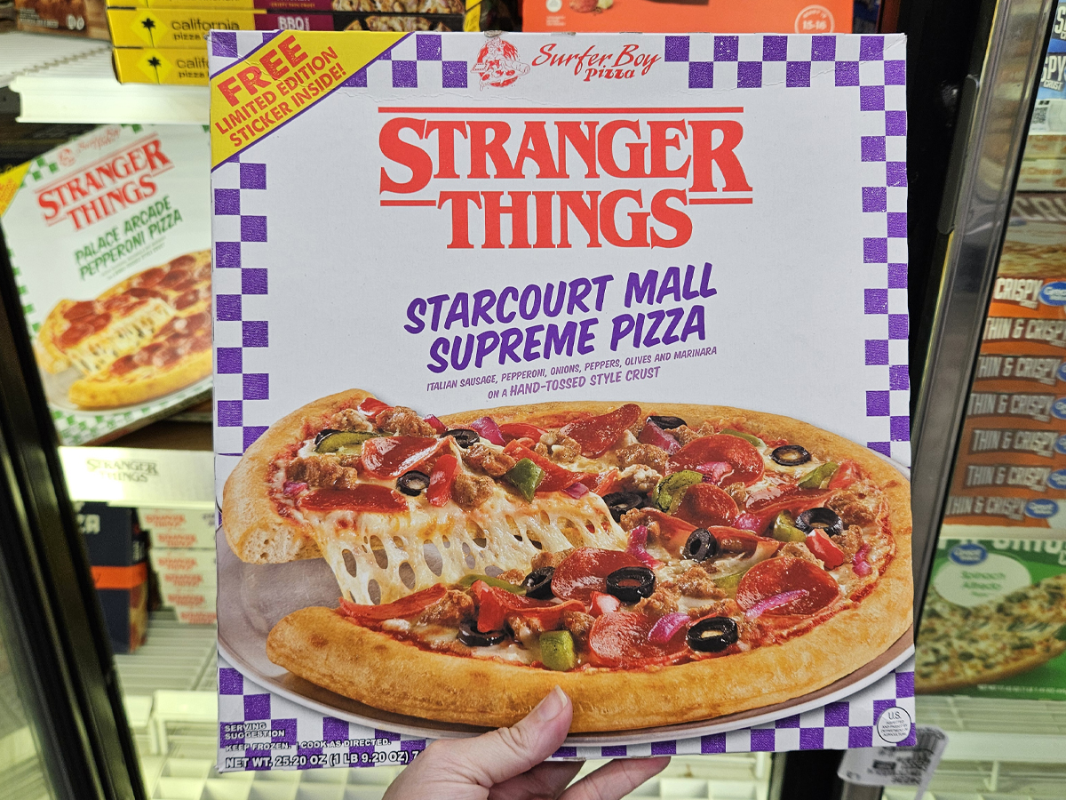 Walmart Has Stranger Things Surfer Boy Pizzas (Lots of Topping Combos ...