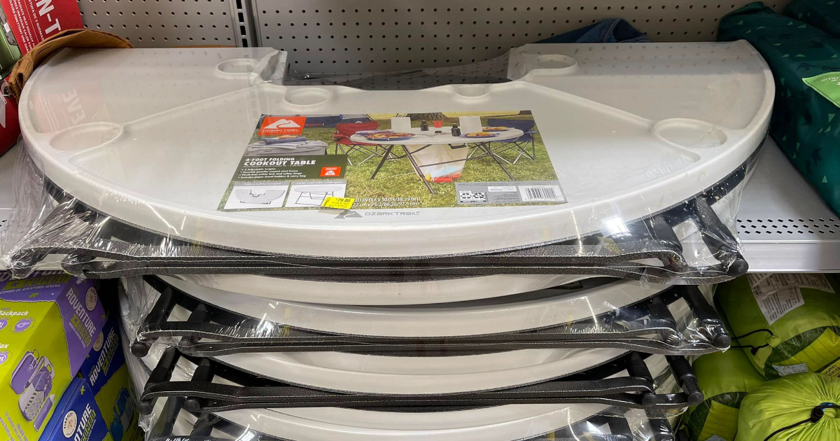Ozark Trail Camping Table Just $44 Shipped on Walmart.com (Reg. $99 ...