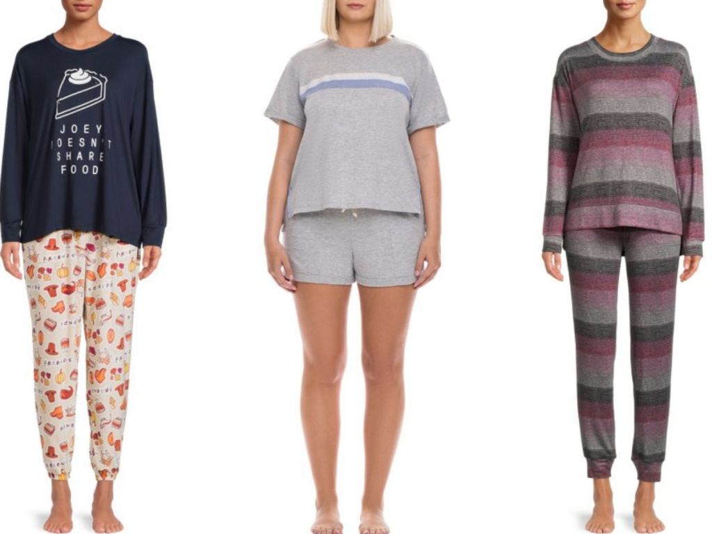 Walmart Women's Pajama Sets from $6 (Regularly $17)