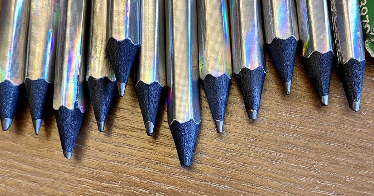 Ticonderoga Noir Pre-Sharpened Pencils 12-Count Just $5 Shipped on Amazon