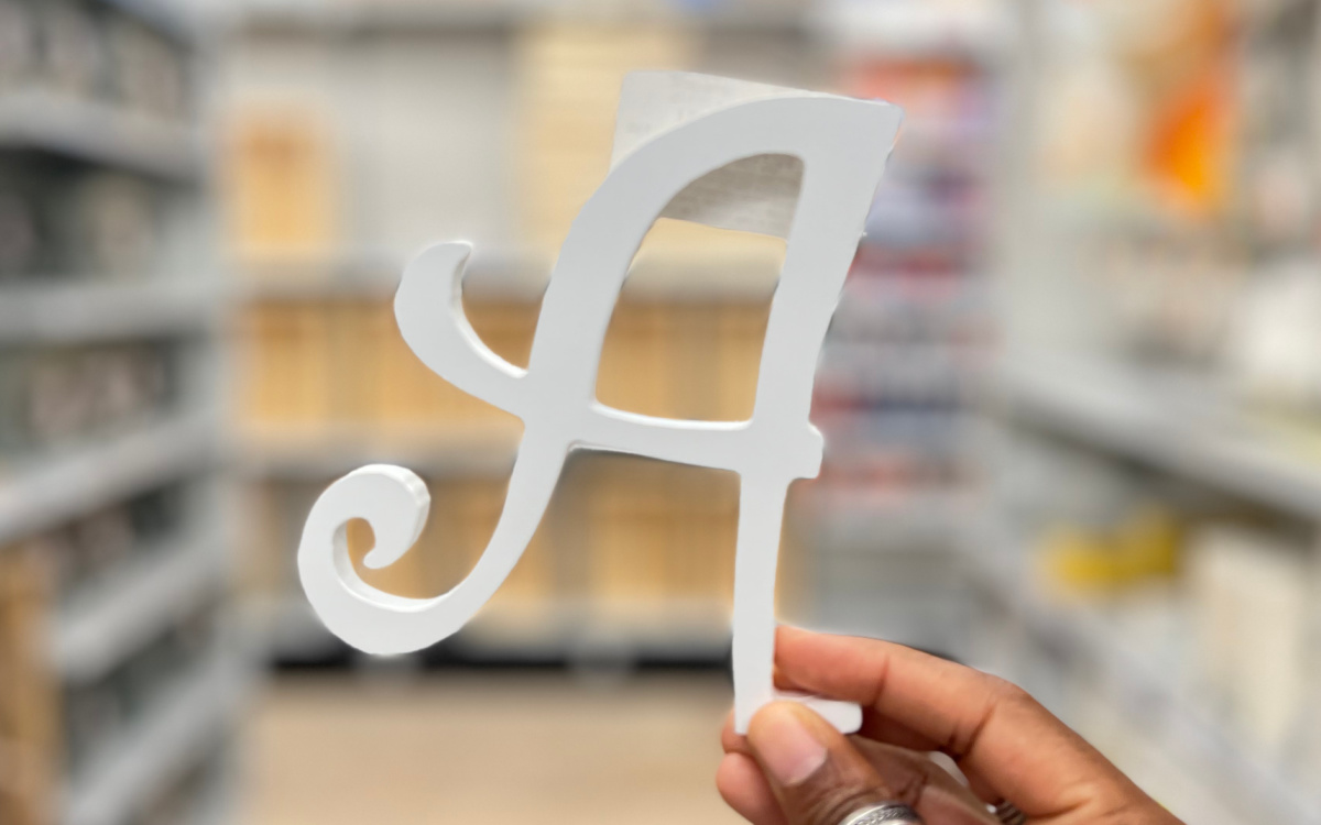 These Stylish Wooden Letters are the Perfect Wall & Home Decor Pieces