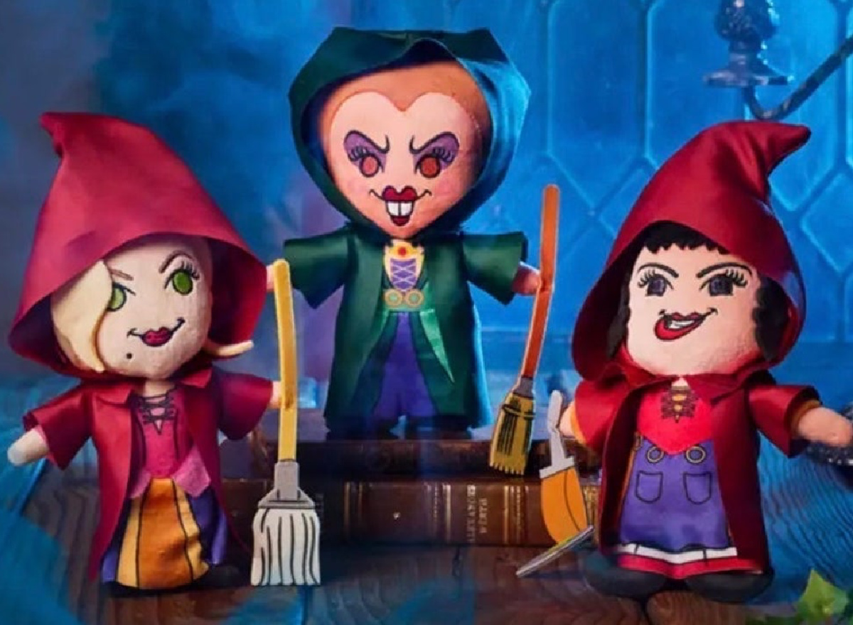 New Disney Hocus Pocus Decor | Sanderson Sisters Plush Set $39.99 ...
