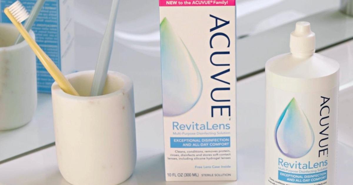 Acuvue 10oz RevitaLens Multi-Purpose Solution Only $1.99 at Walgreens ...