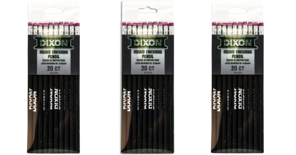 Ticonderoga Triangular Pencils 6-Pack Only 98¢ on Lowes.com (Regularly $5)