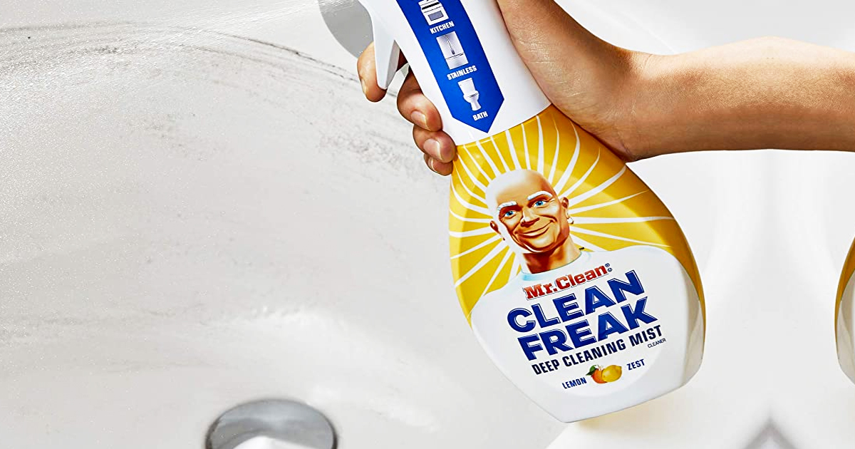 Mr. Clean Clean Freak Deep Cleaning Mist Refill Bottle Only $2.63 ...