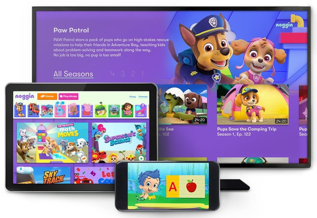 50% OFF Nick Jr. Noggin Subscription | Learn w/ Blue's Clues, Paw ...