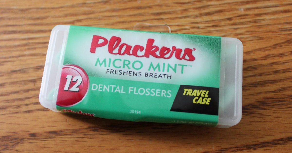 Plackers Dental Flossers 12-Count Travel Pack Only 61¢ Shipped on ...