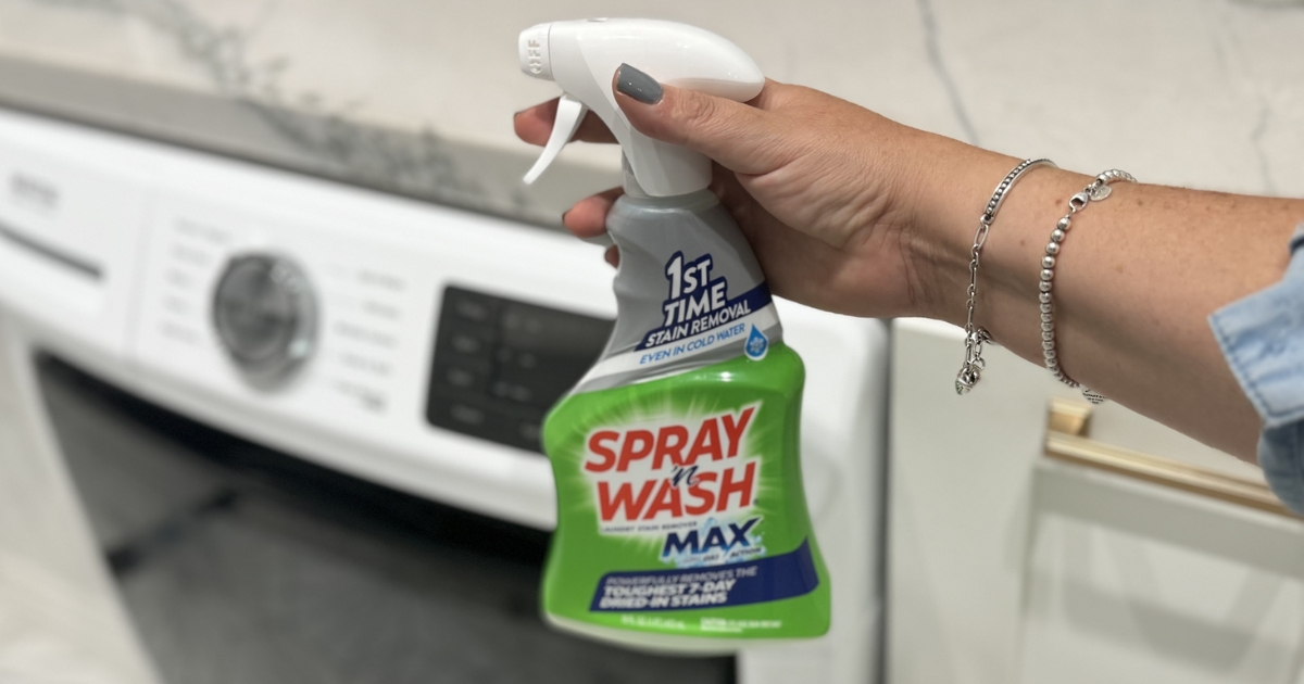 Spray 'n Wash Max Laundry Stain Remover Spray Just $2.75 Shipped on ...
