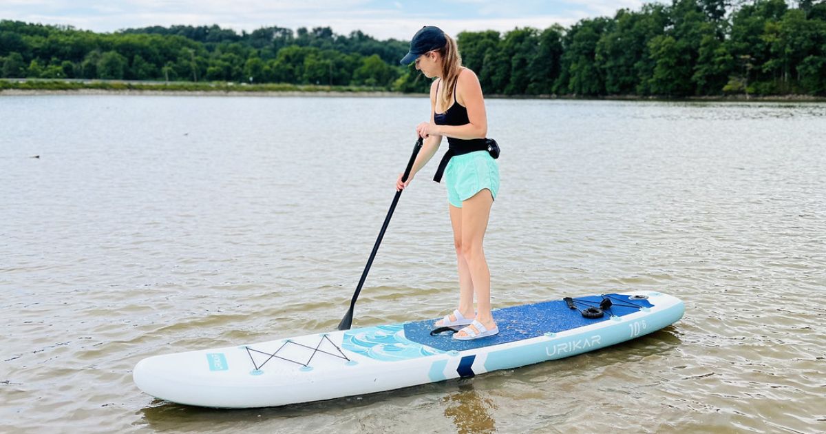 This Inflatable Paddle Board Kit Has Everything You Need + Just $129.99 ...
