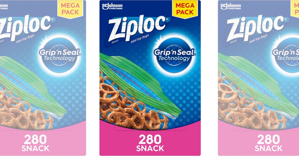 Ziploc Snack Bags 280-Count Just $9.78 Shipped on Amazon