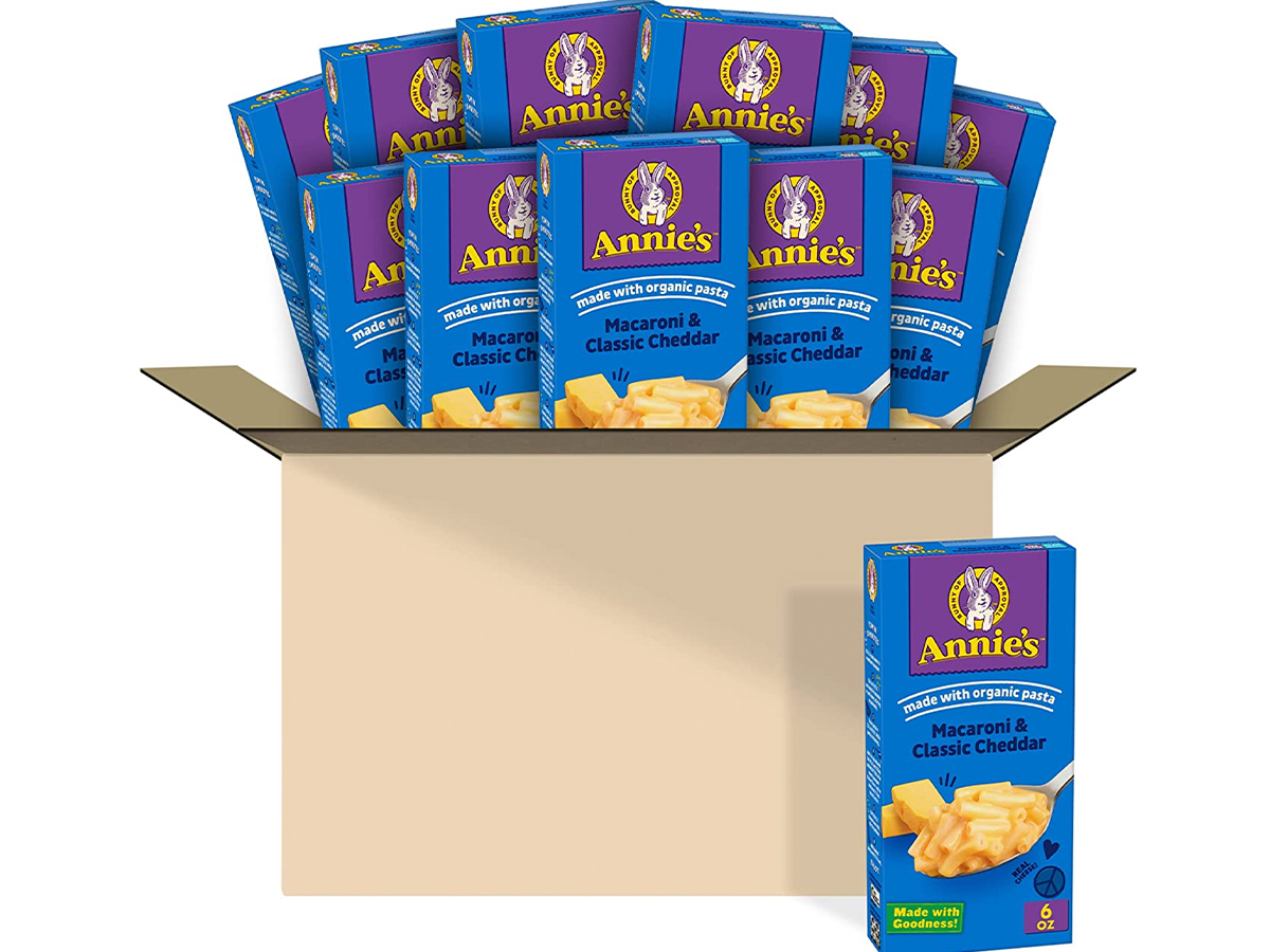 Annie’s Mac & Cheese 12-Pack Only $9 Shipped on Amazon - Just 75¢ Per ...