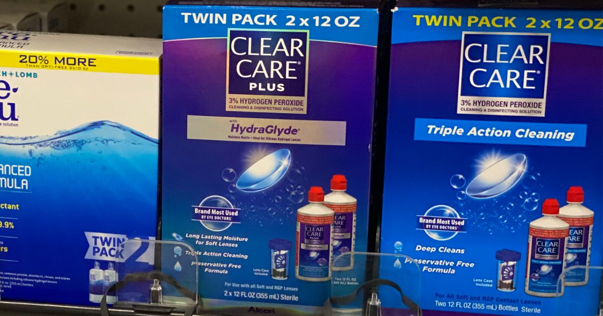 Contact Lens Solution Twin Packs Only $6.29 on Walgreens.com (Regularly ...