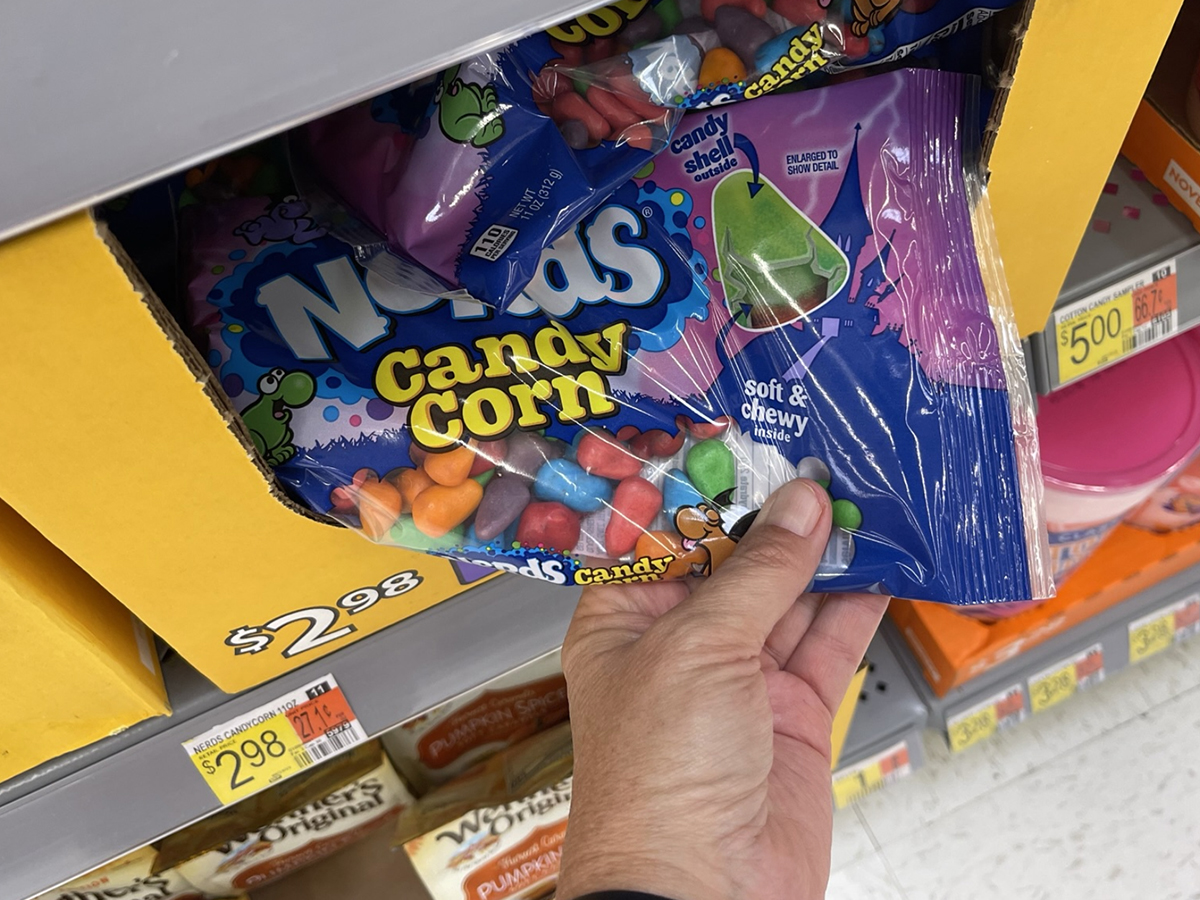 Walmart Halloween Candy is Here | Nerds Candy Corn, Skittles Bags ...