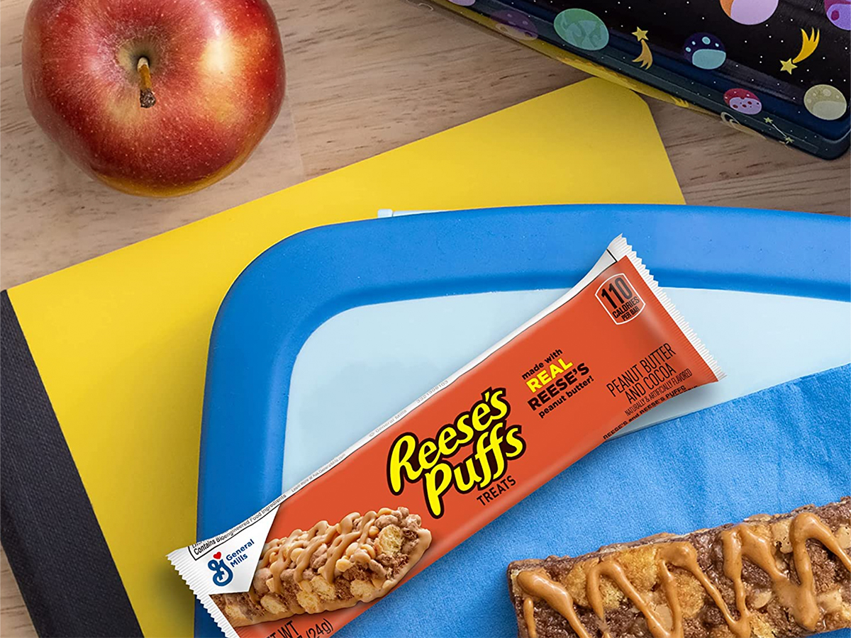 Reese's Puffs & Cinnamon Toast Crunch Breakfast Bars 28-Count Pack Just ...