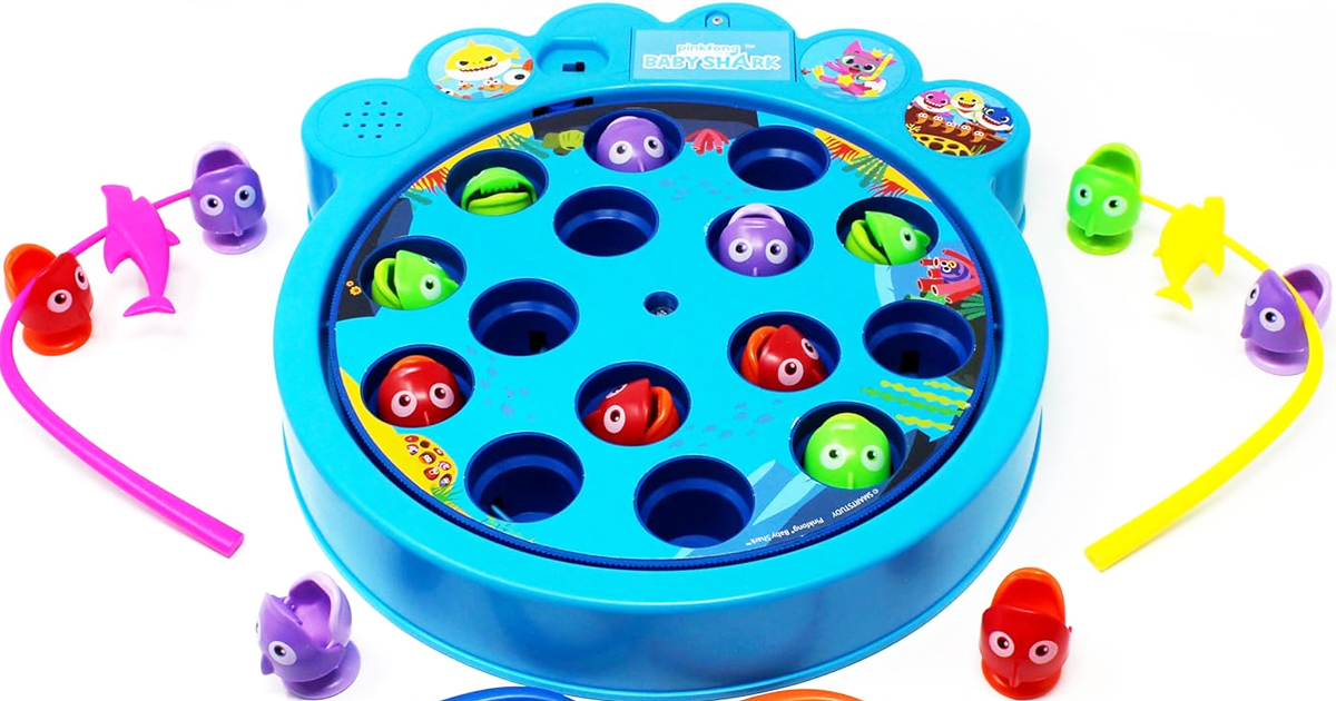 Baby Shark Let's Go Fishin' Game Only $6 on Amazon (Regularly $15 ...